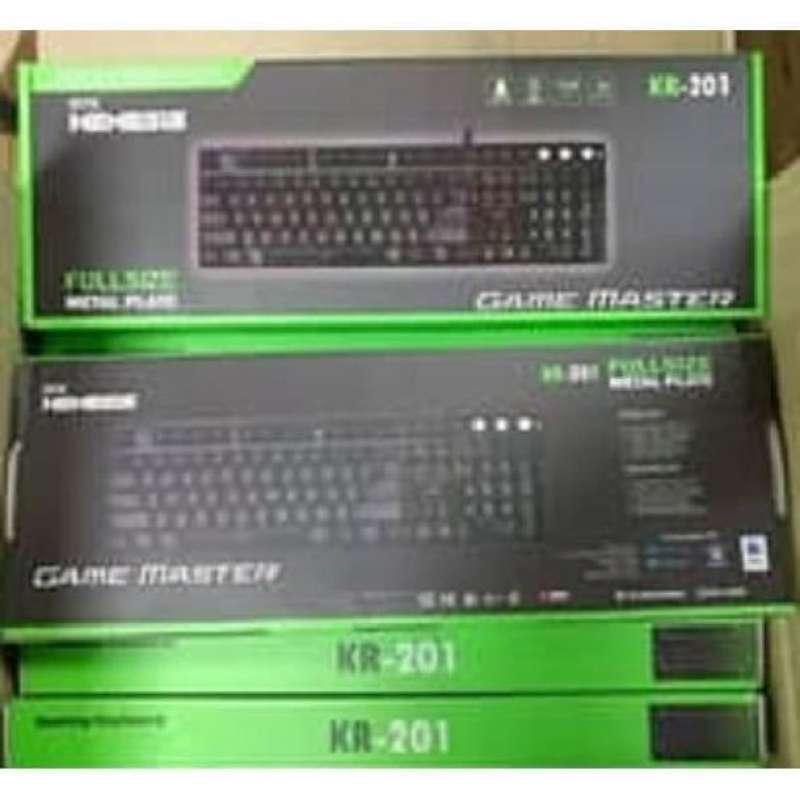 Jual Nyk Kr-201 Nemesis Keyboard Gaming Plat Besi Game Master Di Seller ...