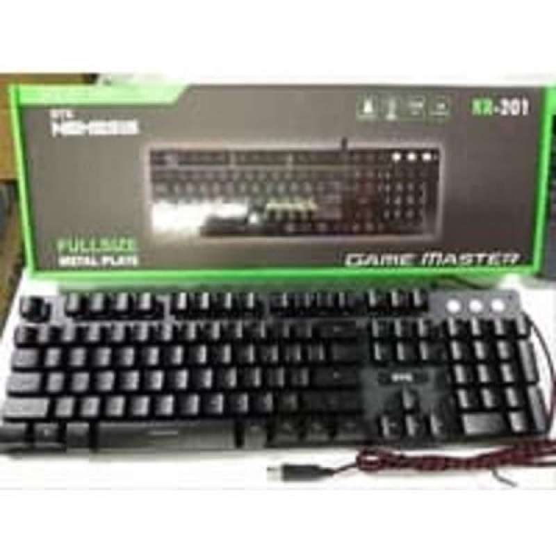 Jual Nyk Kr-201 Nemesis Keyboard Gaming Plat Besi Game Master Di Seller ...