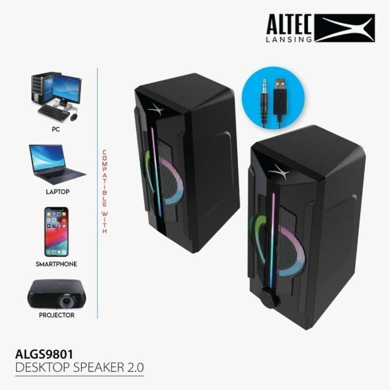 Jual Speaker Altec Lansing RGB ALGS9801 (Bisa Buat Komputer/Laptop/Hp ...