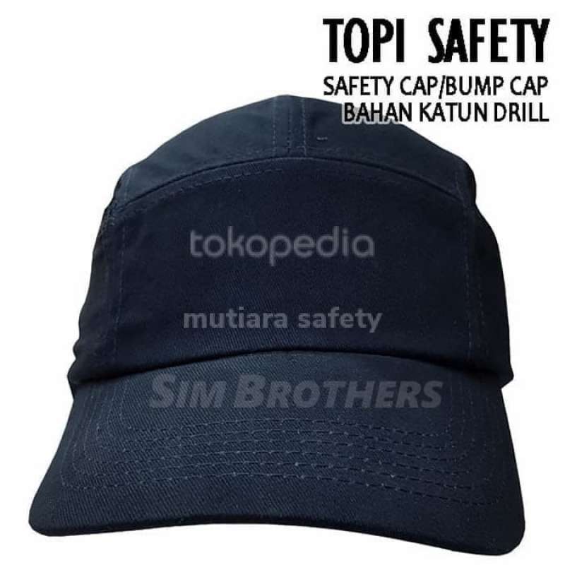 Promo topi safety bump cap navy-,hitam Diskon 23% di Seller Vexana Jaya ...