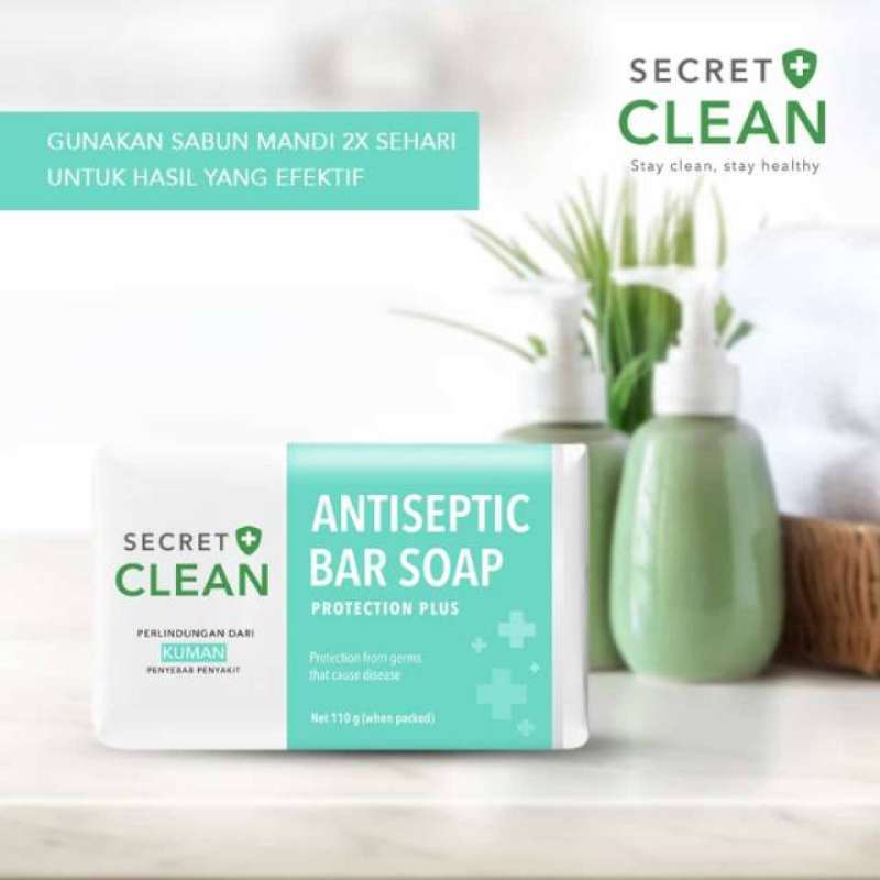Promo SECRET CLEAN ANTISEPTIC BAR SOAP 110 GR Diskon 34% di Seller ...