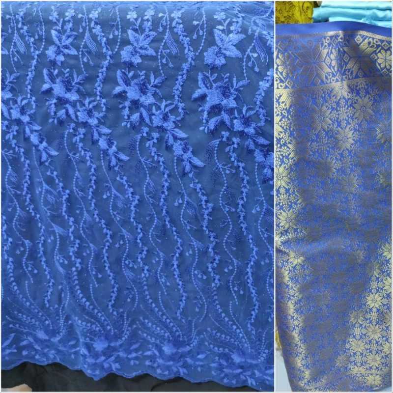 Jual Kain Songket Biru Model Terbaru & Kekinian - Harga Diskon Mei 2024 ...