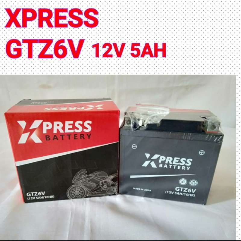 Promo Aki Motor GTZ6V XPRESS Diskon 23% di Seller Alice Otoparts - Duren Sawit, Kota Jakarta ...