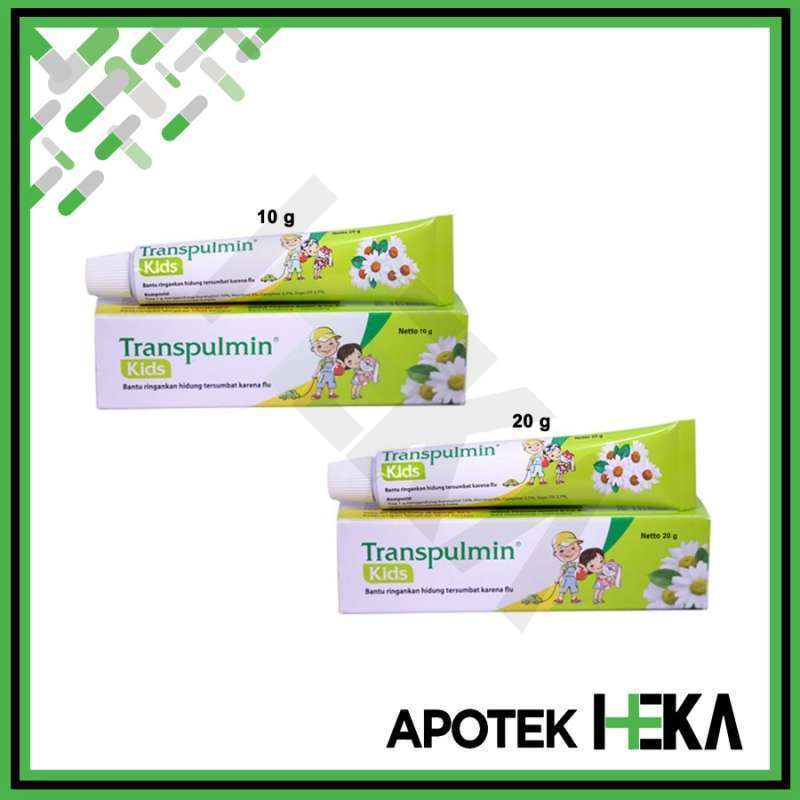 Jual Transpulmin Kids Balsam - Ringankan Hidung Tersumbat Anak 10 g ...