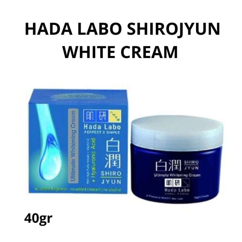 Promo Hada Labo Shirojyun Ultimate White Cream 40gr Diskon 37% di ...