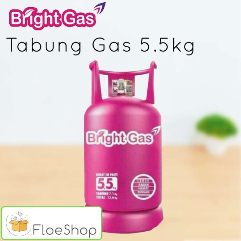 Promo TABUNG GAS ELPIJI / LPG 5.5 KG + ISI PERTAMINA BRIGHT GAS TABUNG PINK Diskon 33% di Seller ...