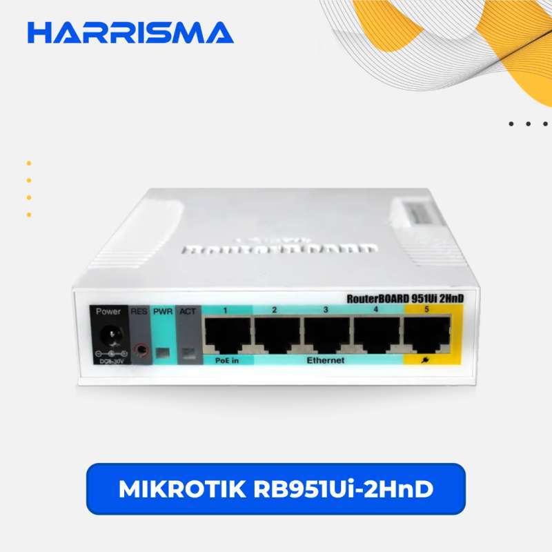 Jual MikroTik RouterBOARD 951Ui-2HnD di Seller Harrisma Jogja Official ...