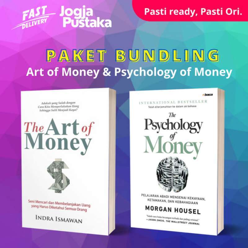 Jual Paket Bundling - Buku The Art Of Money Dan The Psychology Of Money ...