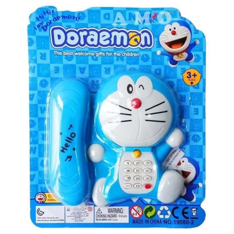 Jual Mainan Telepon Anak Doraemon Biru di Seller Happy music - Sei Agul ...