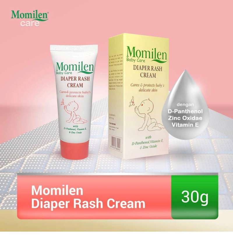 Jual Momilen Diaper Rash Cream 30g di Seller MIVI BABY SHOP - Kota ...