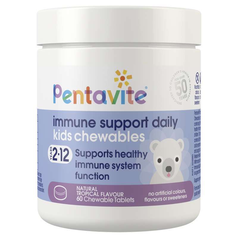 Jual Pentavite Immune Support Daily Kids Chewables [60 Tablets] [Sent ...