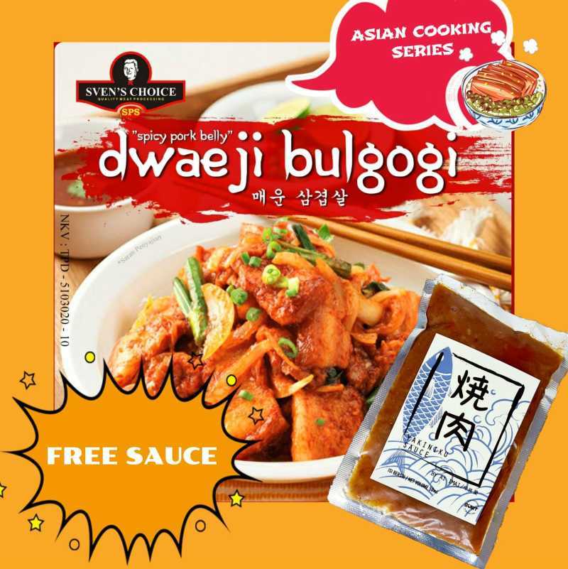 Jual sven's choice DWAEJI BULGOGI / JEYYUK BOKEUM KIT 300G KOREAN SPICY ...