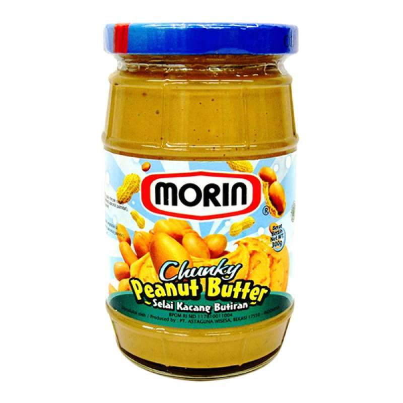 Jual Morin Peanut Butter Chunky 24 X 300 Gr di Seller Foodmart Pasar ...