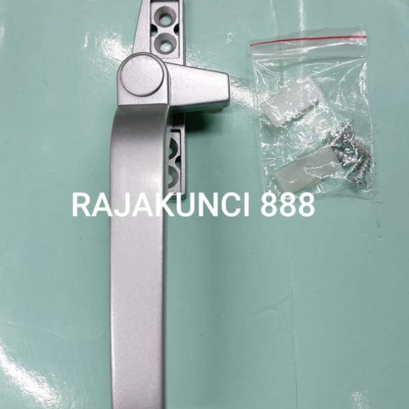 Jual Rambuncis silver ALPHA L / Grendel alumunium kiri / Rambuncis ...