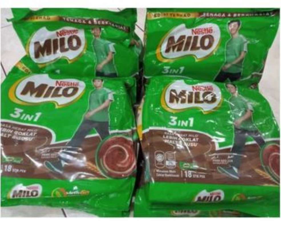 Jual Milo Malaysia 3in1 Nestle stickpack sachet di Seller PEGASUS ...