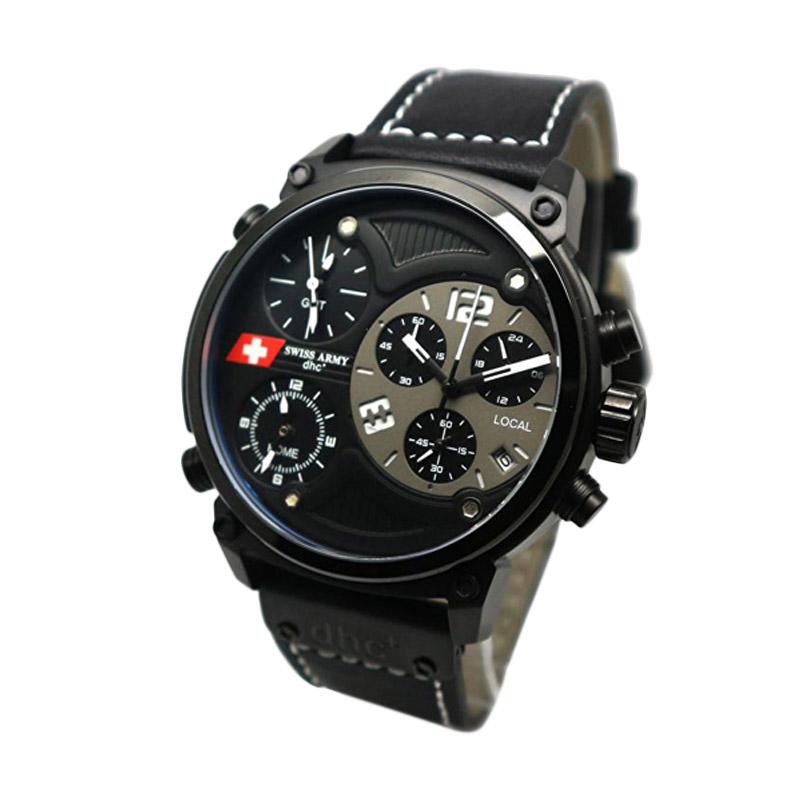 Jual Swiss Army Sa 4068 Jam Tangan Pria - Black Grey Di Seller Veco ...