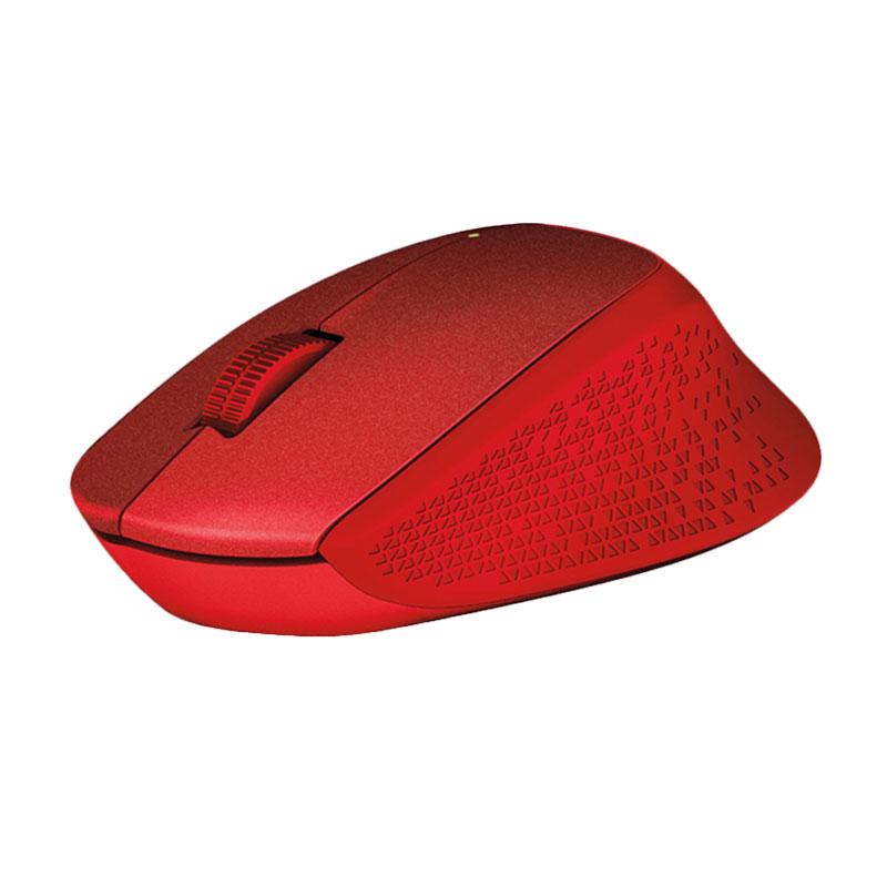 Jual Logitech M331 Silent Plus Wireless Mouse - Red - Merah di Seller ...