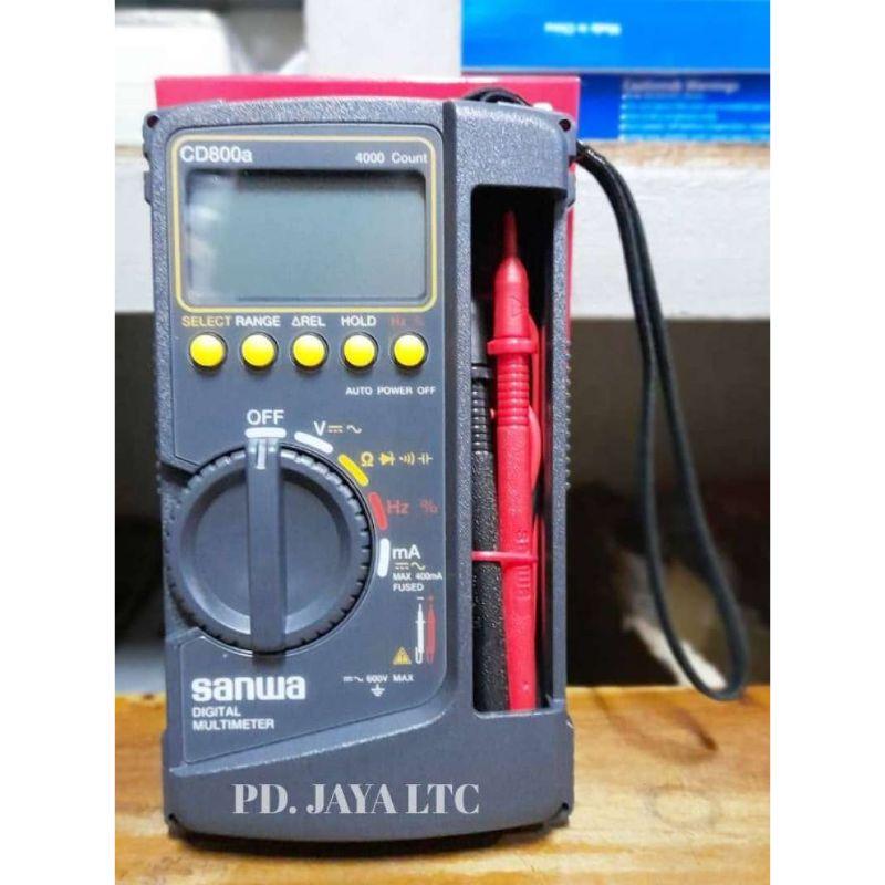 Promo Sanwa Digital Multimeter CD800A / CD 800 A Diskon 14% di Seller ...
