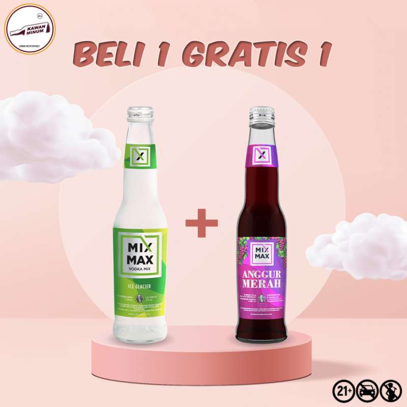 Jual MIX MAX VALENTINE (Mix Max Ice Glacier FREE Mix Max Anggur Merah ...