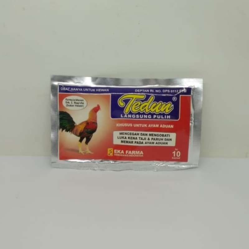 Jual TEDUN OBAT AYAM ADUAN MENCEGAH DAN MENGOBATI LUKA KENA TAJI , PARUH , MEMAR AYAM ADUAN ISI ...