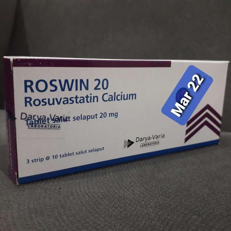 Jual Roswin 20 Mg Per Box 30 Tablet By Darya-varia Di Seller ...