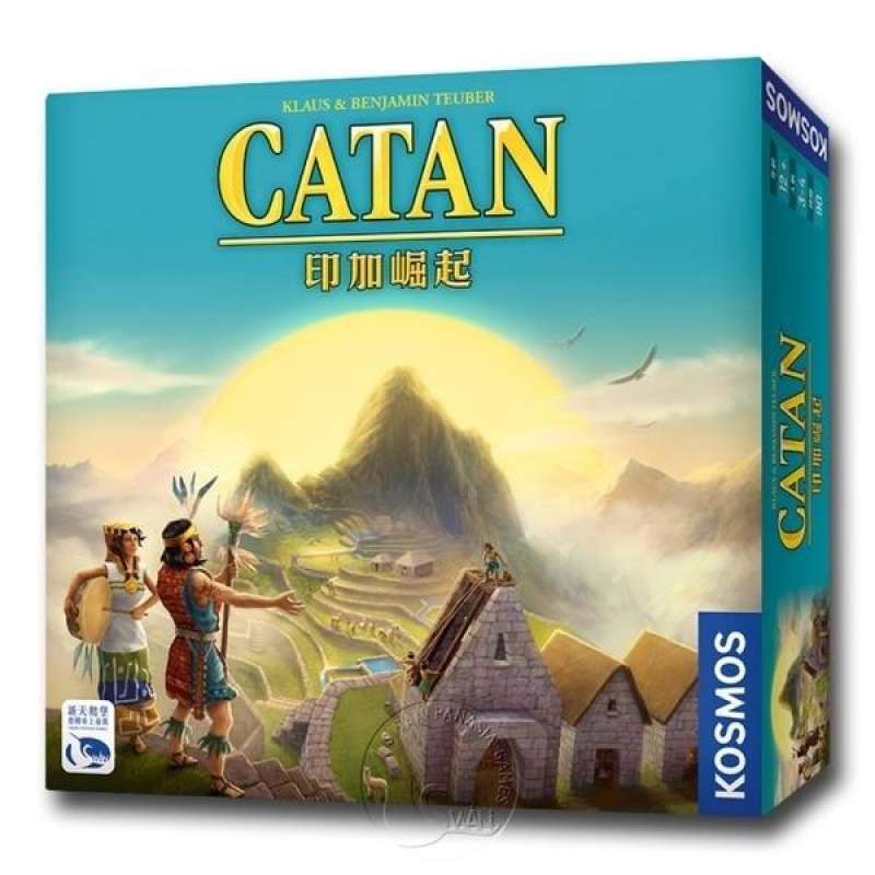 Jual [Neuschwant Board Games] Catan Inka-Chinese version of the Indian ...