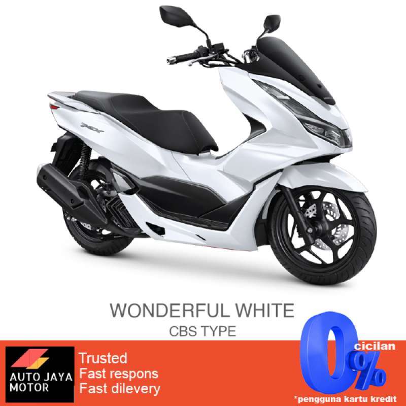 Jual Honda All New PCX 160 CBS 2021 Sepeda Motor - Surabaya PUTIH di ...