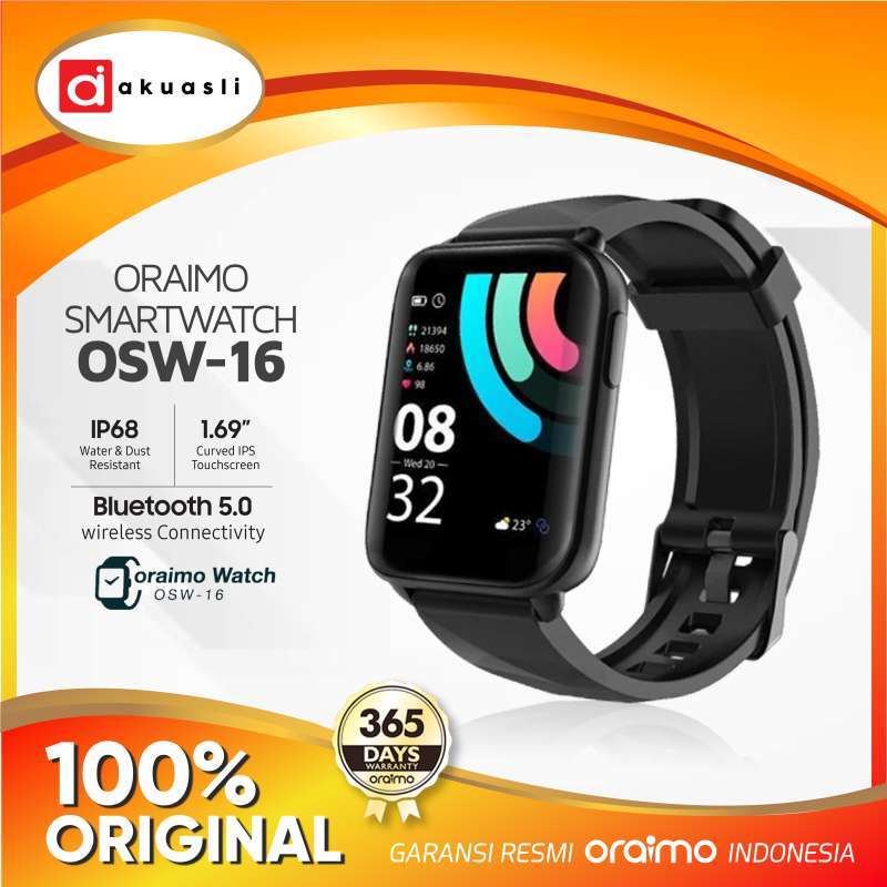 Jual Oraimo OSW-16 Smartwatch smartband jam tangan pintar digital ...
