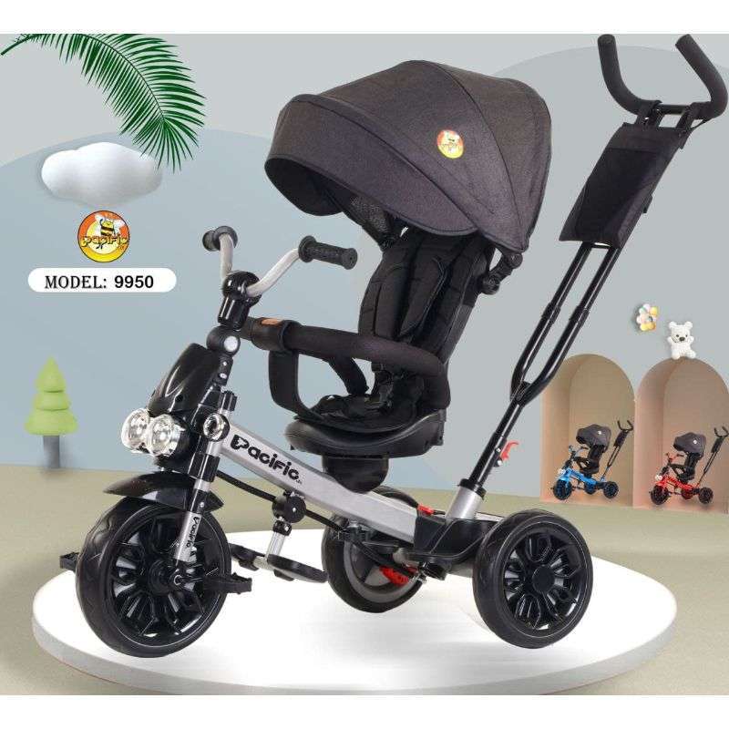 Jual Pacific 9950 Tricycle Stroller - Silver Grey di Seller Pacific ...