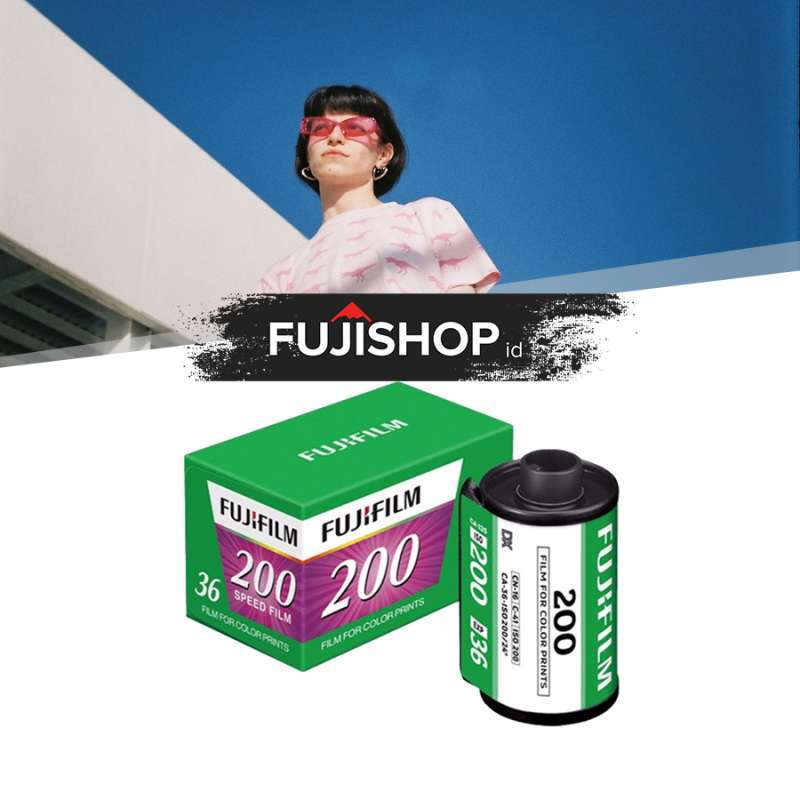 Promo Fujifilm 200 Fujicolor C200 Roll Film 36 exp Diskon 36% di Seller ...