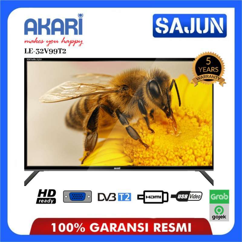 Promo Akari LE-32V99T2 TV LED [32 Inch] Diskon 19% di Seller Sajun ...