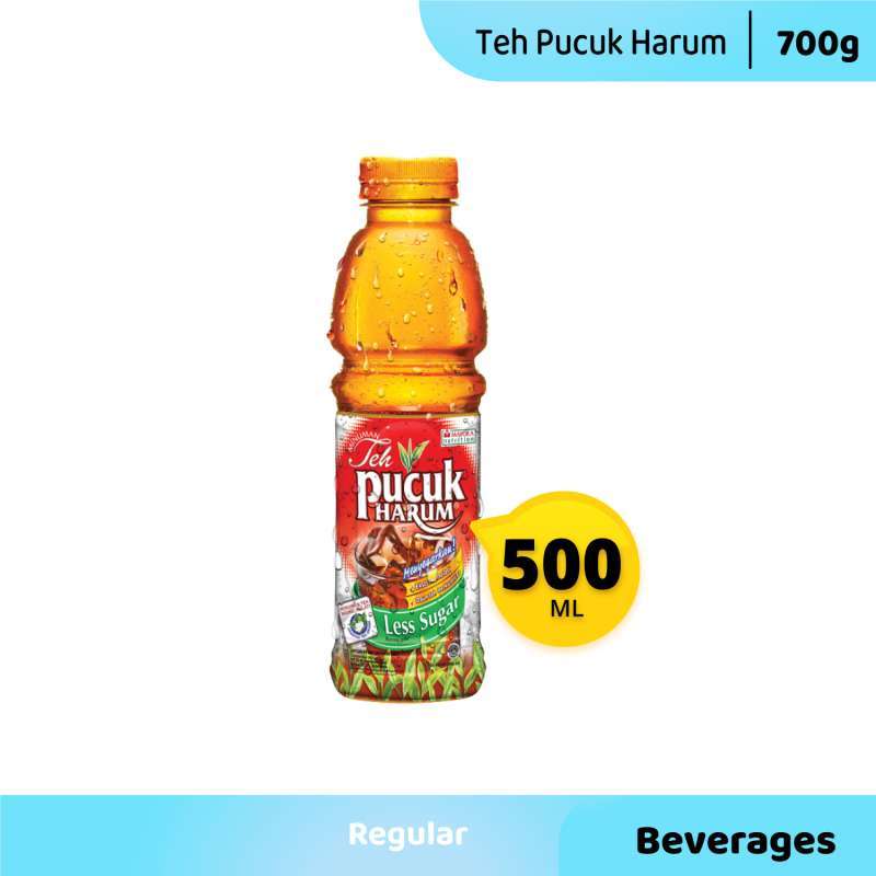 Jual Teh Pucuk Harum Less Sugar Minuman [500 Ml] Di Seller Mayora ...