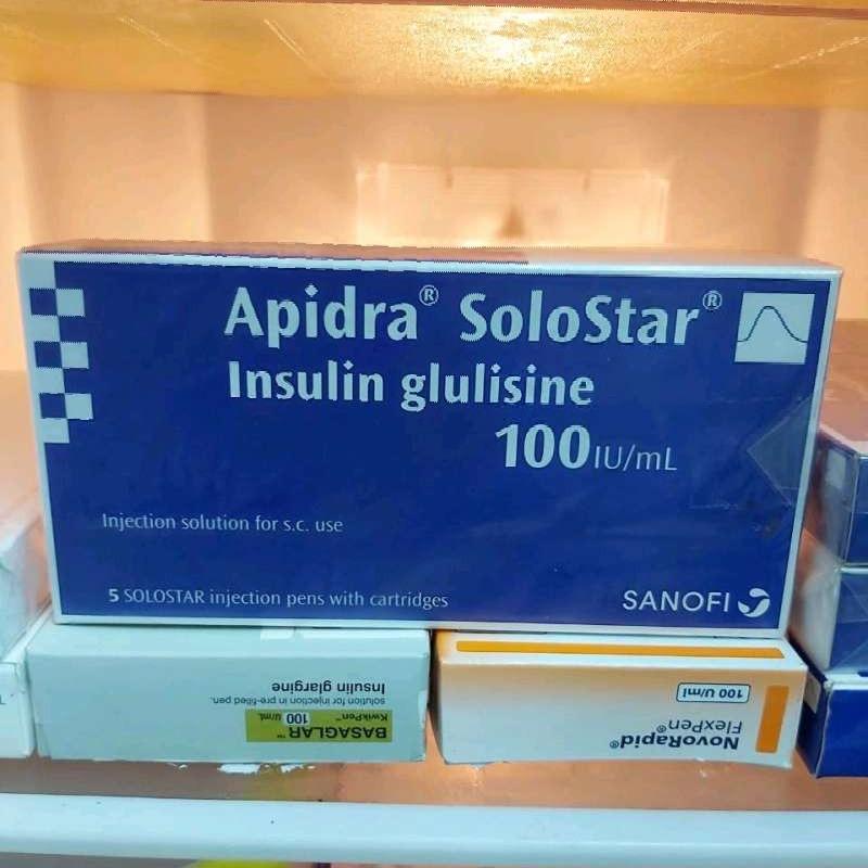 Jual Sanofi Aventis Apidra Solostar 100 iu/mL Obat Resep Dokter [5 pcs ...