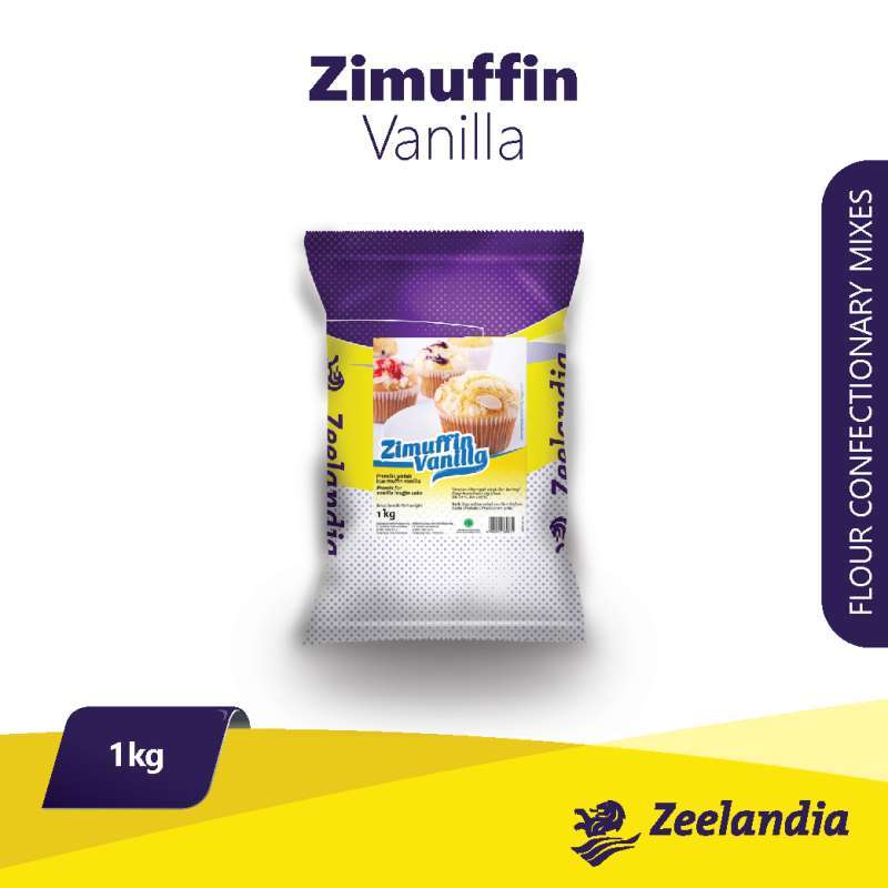 Jual Zeelandia Rasa Vanilla Zimuffin Tepung Kue [1 Kg] di Seller ...