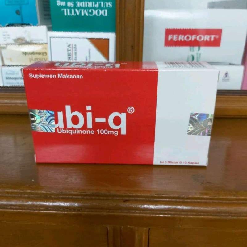 Jual Ubi q 100 mg 30 kapsul di Seller Apotik sri farma - Kota Jakarta ...