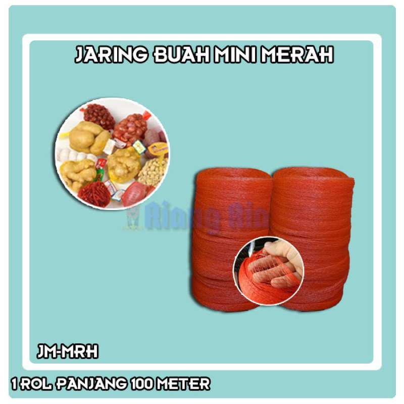 Jual JARING BUAH POLYNET 100 METER - FRUIT NET - JARING PEMBUNGKUS ...