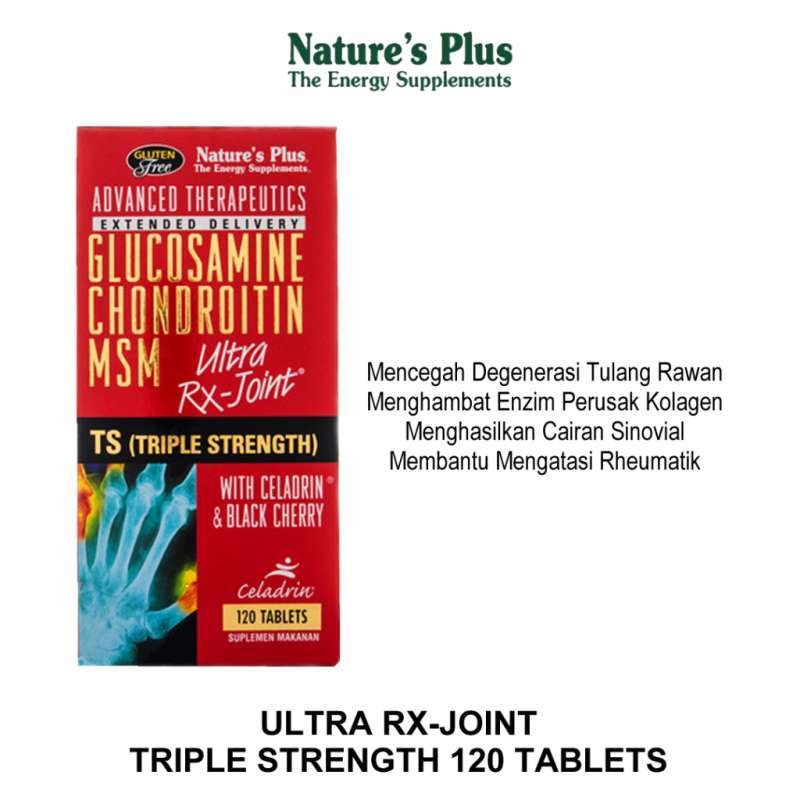 Promo NATURES NATURE PLUS ULTRA RX JOINT TRIPLE STRENGTH ANTI NYERI ...