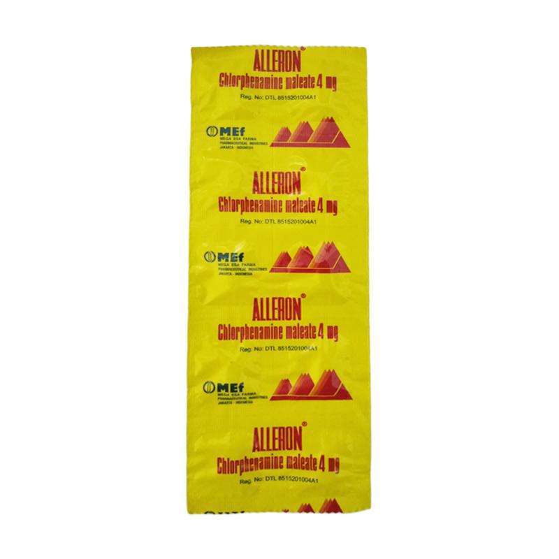 Jual Alleron Tablet Obat Kesehatan [1 Strip/10 Tablet]/ STRIP di Seller ...