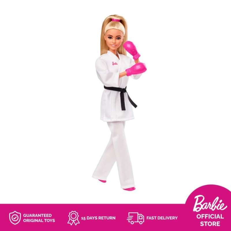 Jual Barbie Olympic Games Tokyo 2020 (Karate Doll) - Mainan Boneka Anak ...