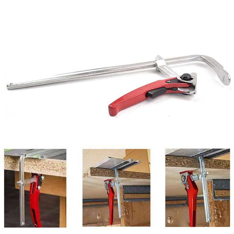 Promo Multifunctional Heavy Duty Steel Ratcheting Table Clamp Bar Flat ...