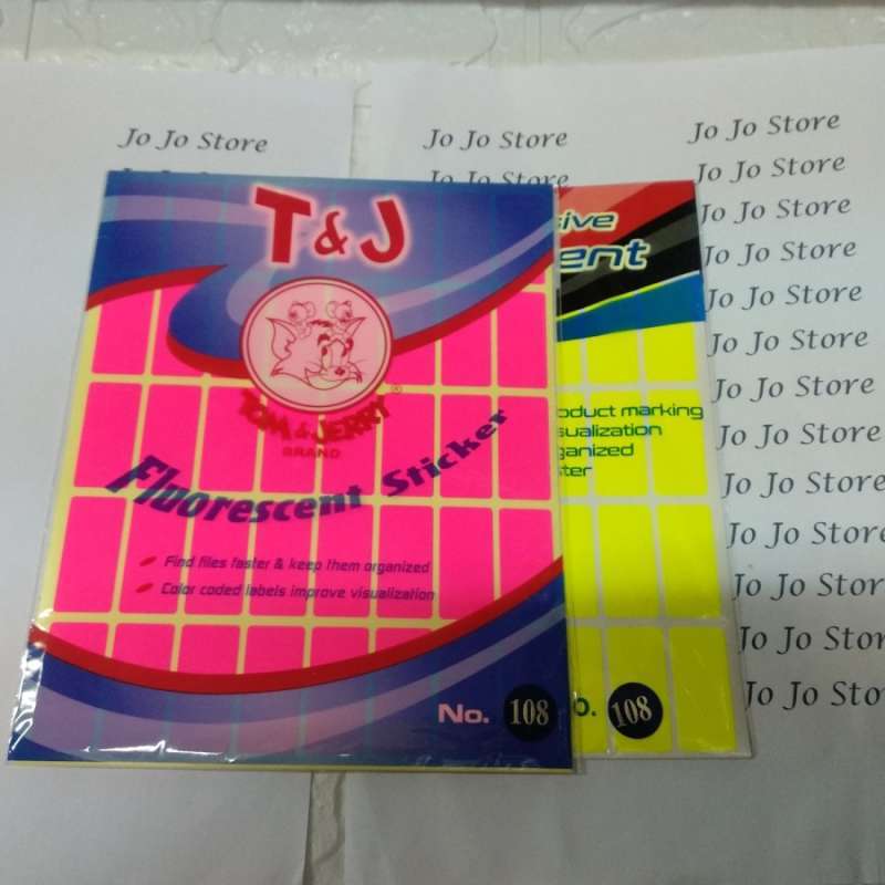 Jual Label Tom Jerry No 108 Warna - - Kuning Di Seller Jo Jo Store ...