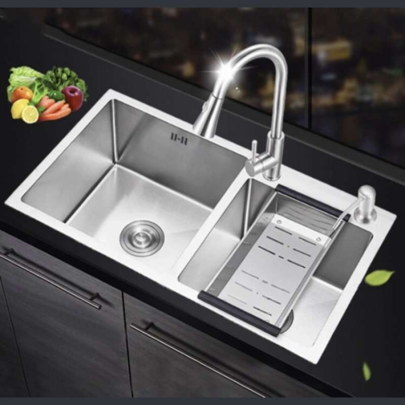 Promo Kitchen Sink Onan Gh 8245 Stainless -bak Cuci Piring 100 % ...