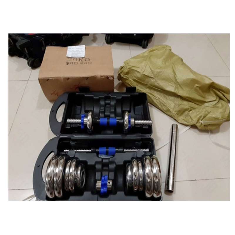 Jual Speeds Dumbbell Set 20kg - Dumbell Set - Dumbel Set With Connector ...