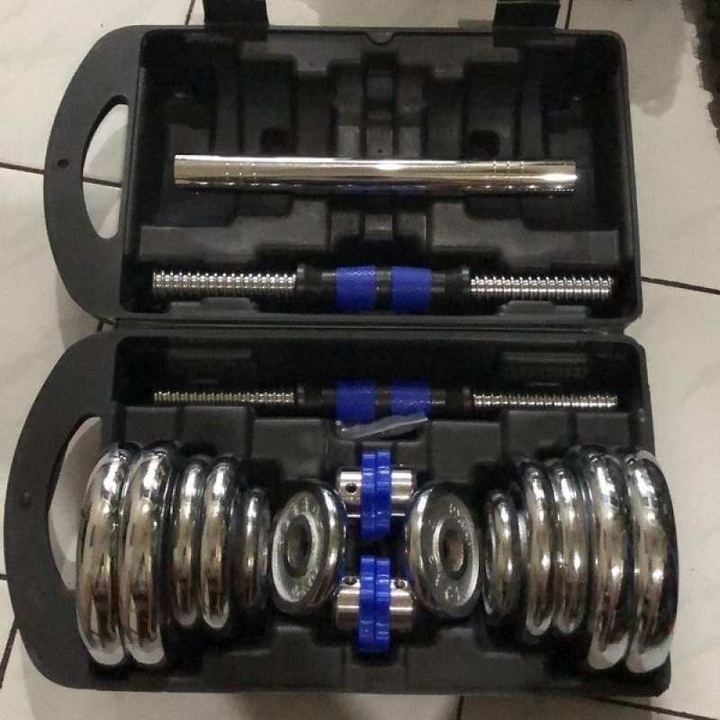 Jual Speeds Dumbbell Set 20kg - Dumbell Set - Dumbel Set With Connector ...