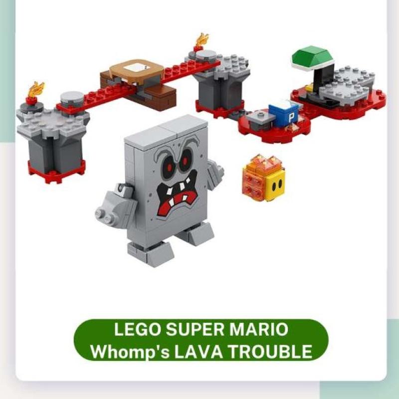 Jual Mainan Bricks Lego Super Mario Whomps Lava Trouble Di Seller Main ...
