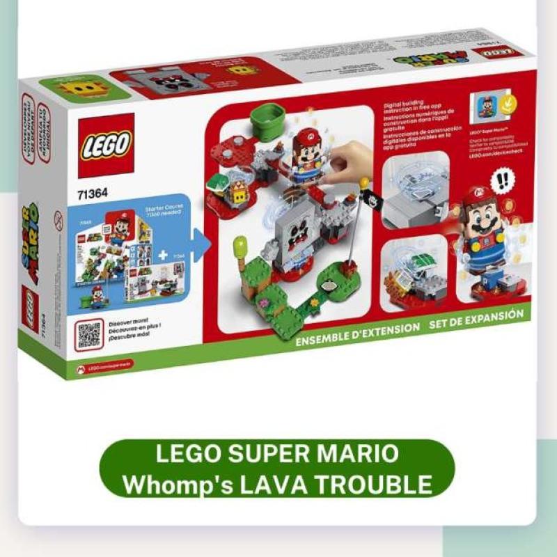 Jual Mainan Bricks Lego Super Mario Whomps Lava Trouble Di Seller Main ...