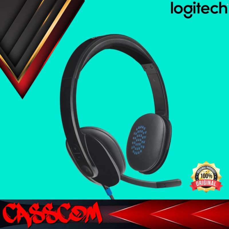 Jual Logitech H540 Usb Computer Headset H-540 Di Seller Casscom - Mekarjaya, Kota Depok | Blibli