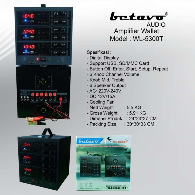 Jual Ampli 5 Speaker Original, Murah & Diskon Juni 2024 | Blibli