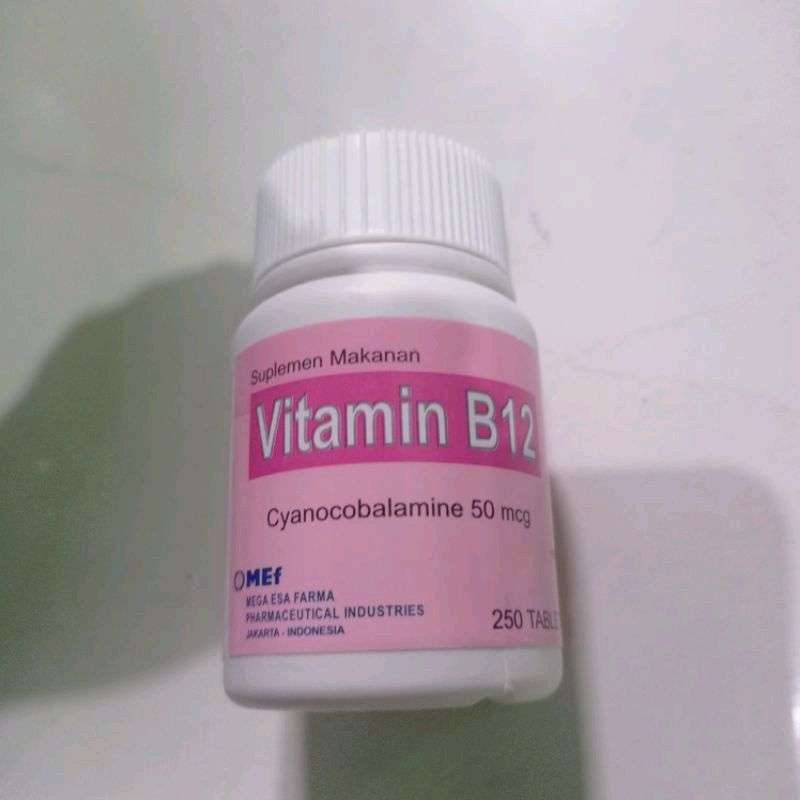 Jual vitamin b12 mef 250 tablet di Seller Happy farma - Kota Jakarta Timur, DKI Jakarta | Blibli