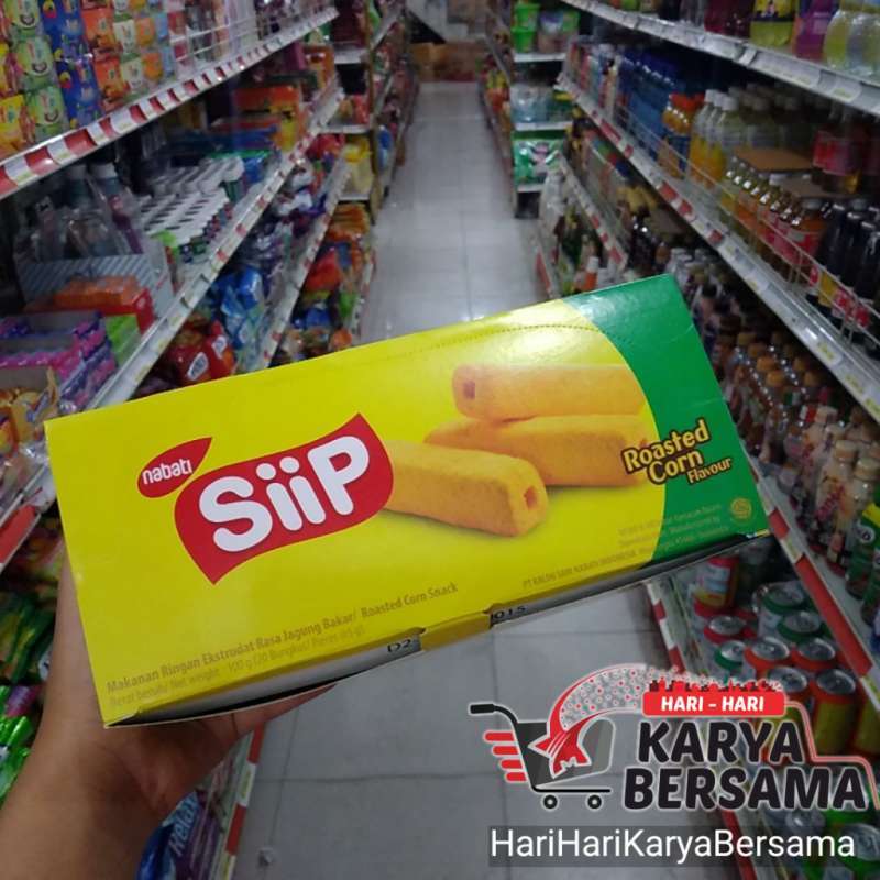 Jual NABATI SIIP ROASTED CORN FLAVOUR BOX 20'S X 5GR di Seller ...